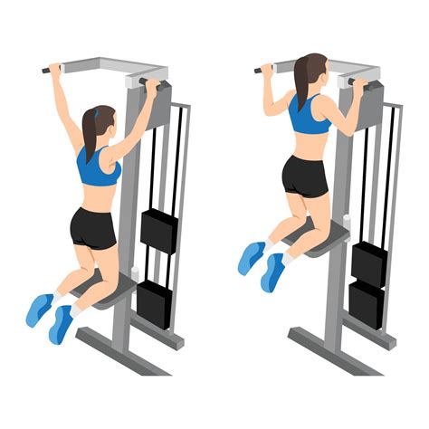Assisted Pullup Machine
