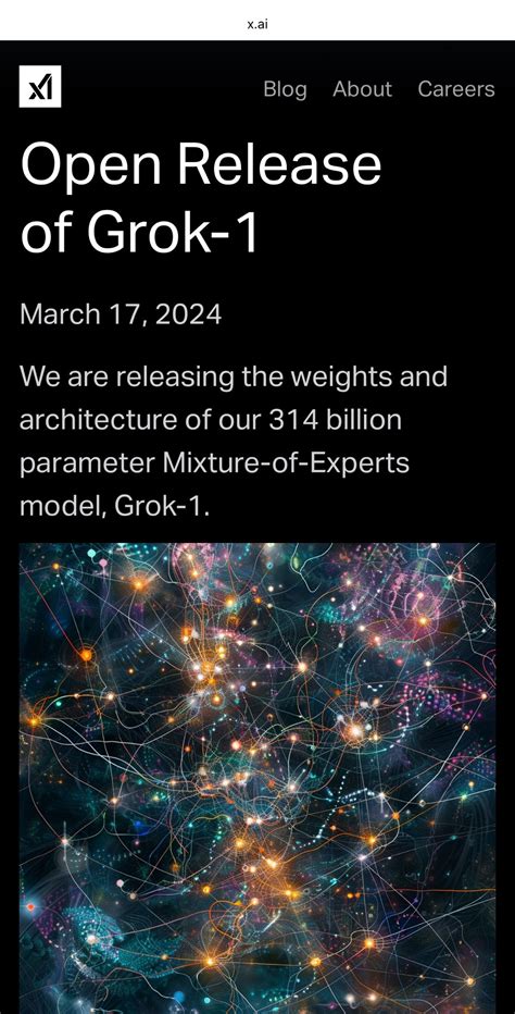 X Released Grok A New Open Source Model Miko Pawlikowski 🎙️ Posted