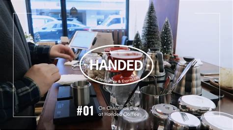 크리스마스 이브에 핸드드립 커피 내리기 카페 브이로그 Handed Coffee Youtube