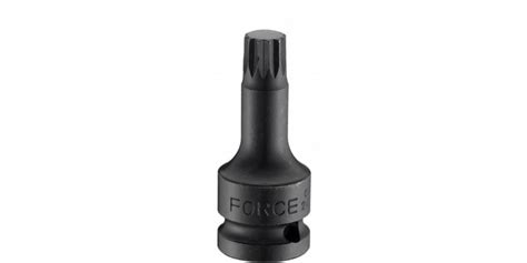 Force 24807816 1 2 Imp Spline Socket Bit M16 One Piece Eezee