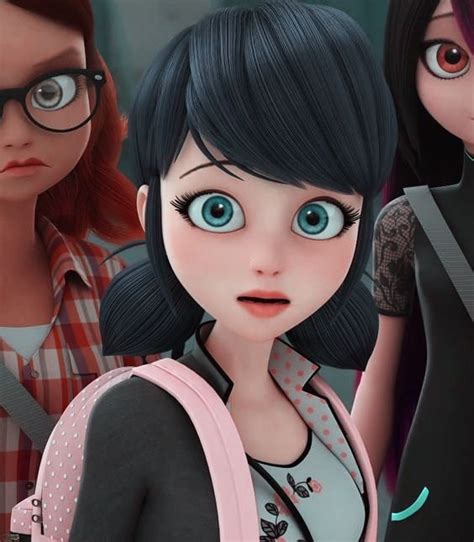 Marinette Icon Blurred Aesthetic Girl Mirror Shot Miraculous
