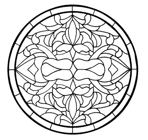 Flower Flowers Stained Glass Mosaic And Stepping Stone Patterns