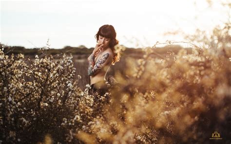 Wallpaper Marco Ciampelli 500px Women Outdoors Nature Tattoo