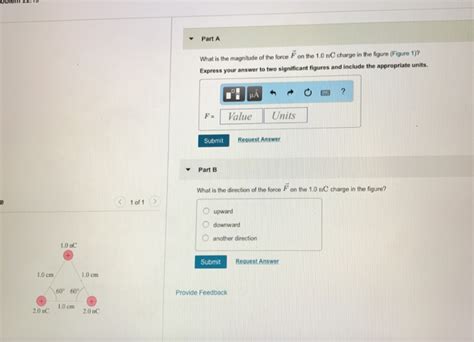 Solved PartA What Is The Magnitude Of The Force F On The Chegg Com