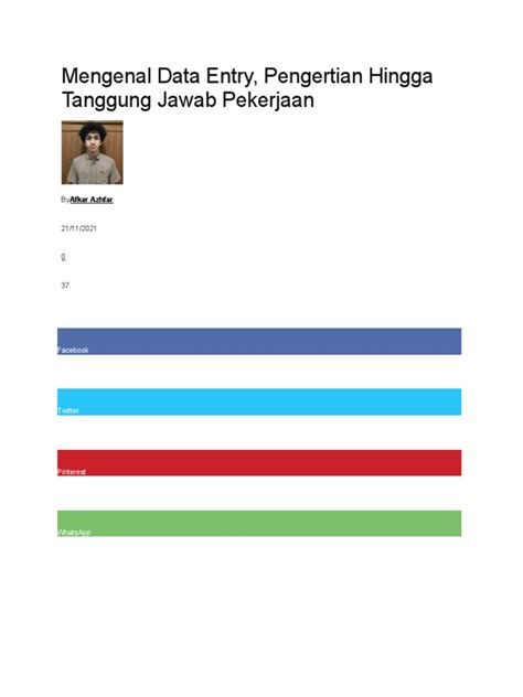 Mengenal Data Entry Pdf