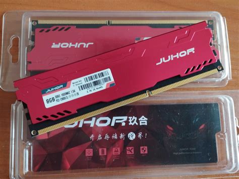 Оперативна память з радіатором Juhor 16 Gb 8Гб 8Гб Ddr3 1600 МГц 810 грн Комплектуючі та