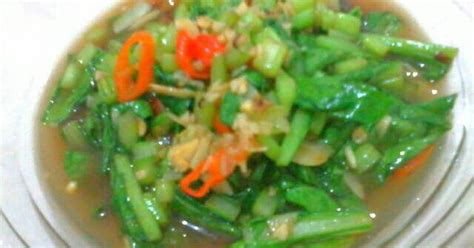 Resep Tumis Sawi Hijau Saus Tiram Pedas Oleh Mrsbara Lim Cookpad