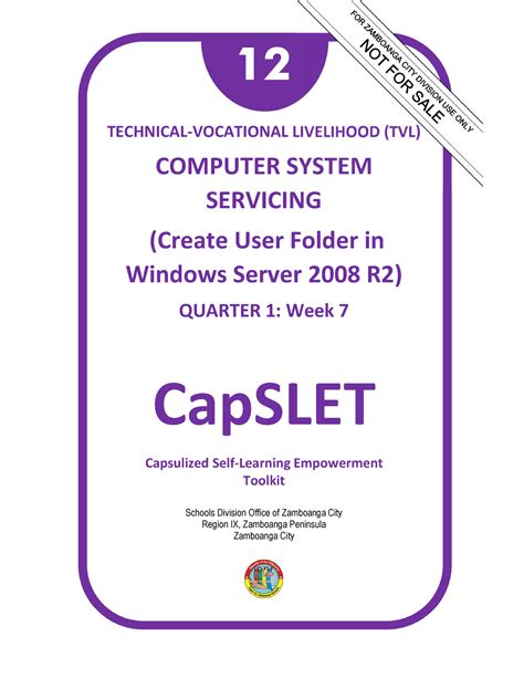 Tvl Ict Css Gr 12 1st Sem W7q1 Technical Vocational Livelihood Tvl Computer System