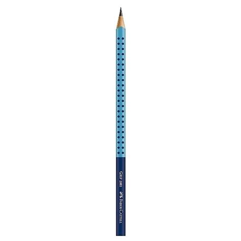 LÁPIS PRETO GRIP TWO TONE AZUL FABER CASTELL Lojas Encopel