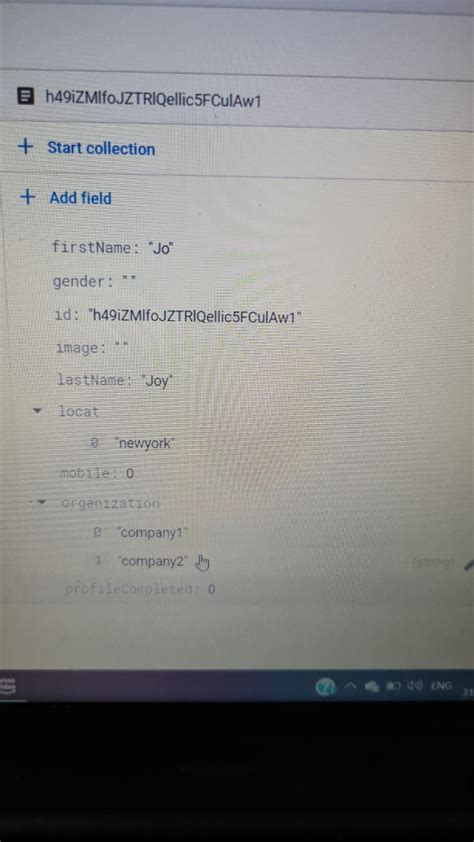 Android Probem While Reading Field In Document From Firestore In