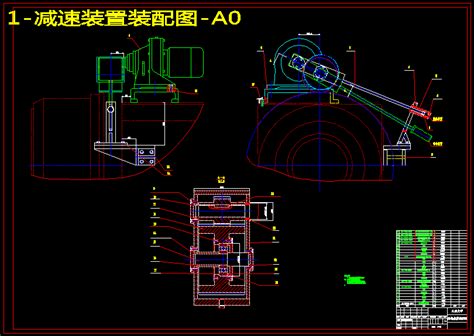 数控深孔镗床的设计【3张cad图纸说明书】autocad 2007模型图纸下载 懒石网