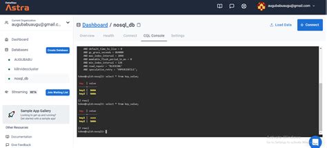 Hw Augustia Babu · Issue 126 · Datastaxdevsworkshop Introduction To