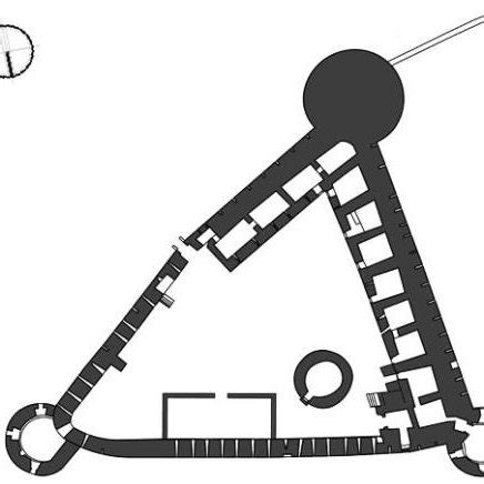 Ground Level Plan Original Scale Download Scientific Diagram