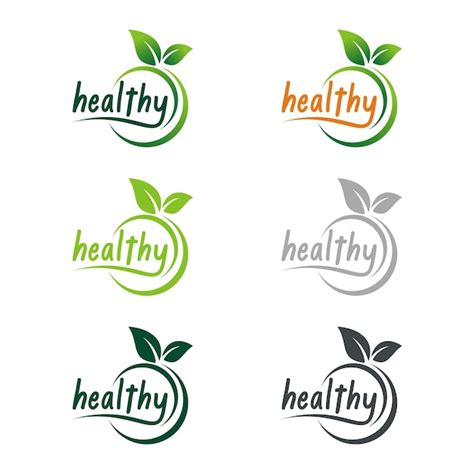 Premium Vector Healthy Food Label Vector