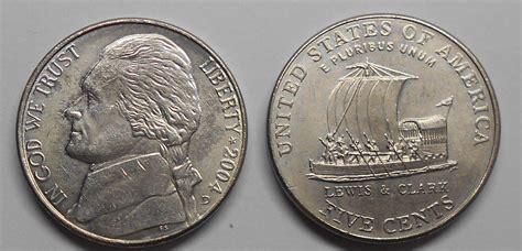 Usa 5 Cents 2004 D Lewis And Clark Bicentennial