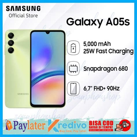 Samsung A05S 6 128 A05 4 64 4 128 6 128 Original Samsung Garansi Resmi 1 Tahun Lazada Indonesia