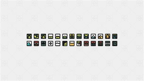 Isle Of Lore 2 Terrain Icons GameDev Market