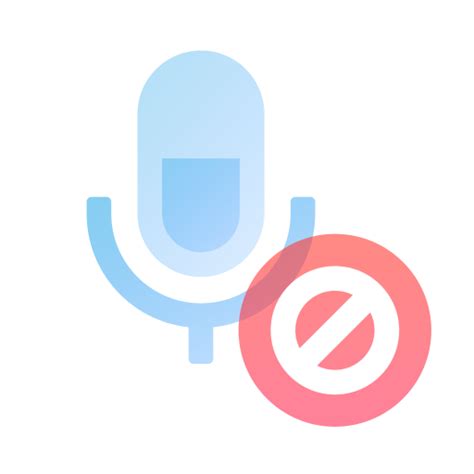 No Mic Voice Sound Permission Microphone Icon Download On Iconfinder