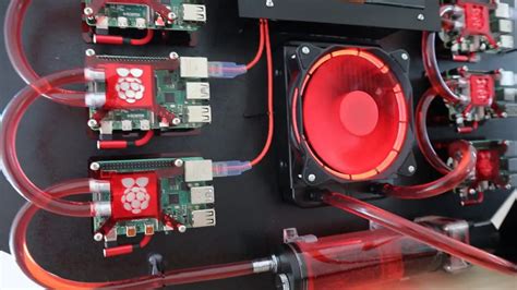 Water Cooled Raspberry Pi Cluster The Diy Life