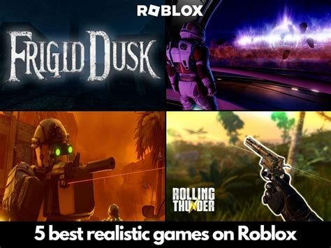 Top 5 Realistic Games In Roblox