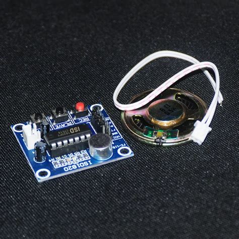 Recording Module ISD1820 Case For Arduino DIY Voice Module Board Panel