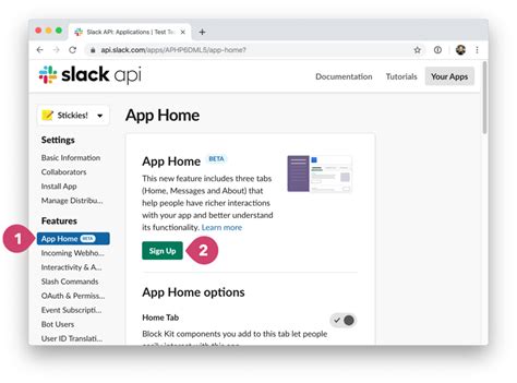 Slack API Tutorial Building A Home For Your Slack App DEV Community