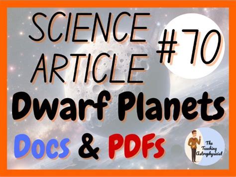 Dwarf Planets Science Article 70 Astronomy Astrophysics Reading