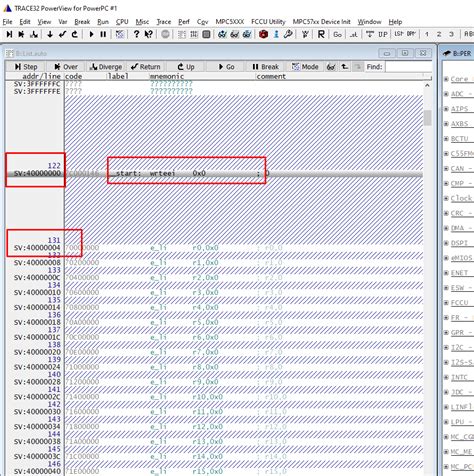 mpc5748g lcevb how to debug flash based on sdk sample codes nxp