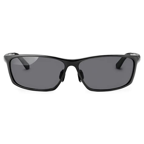 Black Polarised Aluminium Sunglasses In Stock Seizmont