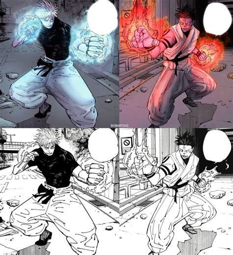 Gojo Vs Sukuna Anime Fight Anime Character Drawing Anime Butterfly