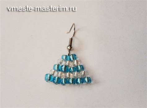Серьги из бисера: схемы для начинающих (мастер-класс)