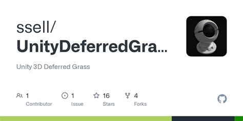 Github Ssellunitydeferredgrass Unity 3d Deferred Grass