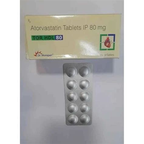 Atorvastatin 80 Mg Tablet At 750 Box Xtor In Amravati ID