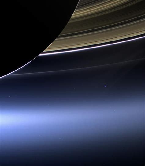 Saturn From Cassini Spacecraft