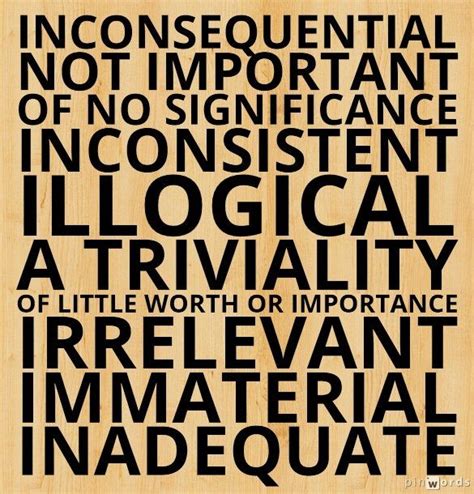 Inconsequential Quotes Quotesgram