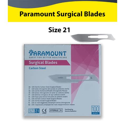 Surgical Scalpel Blade Size 10 11 12 15c 20 21 22 23 Shopee Malaysia