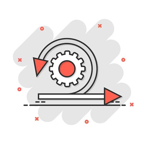 Premium Vector Agile Icon In Comic Style Flexible Cartoon Vector