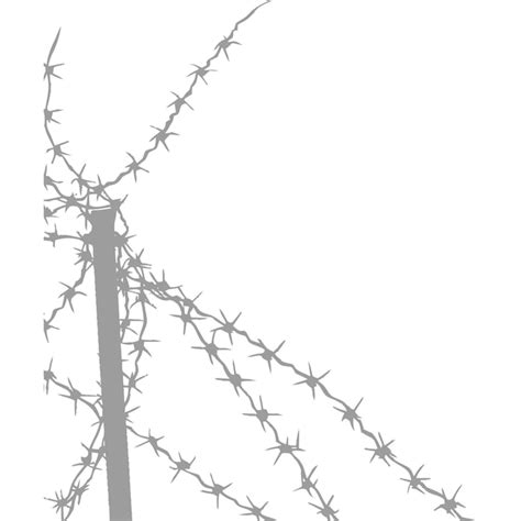 Premium Vector Silhouette Barbed Single Wire Black Color Only
