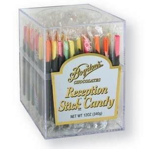Chocolate Reception Stick Candy 96pc Candy Sticks Chocolate Sticks