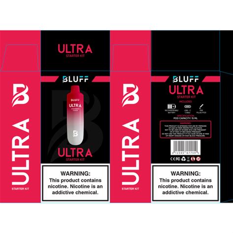 Designs Vape Packaging For A New More Eco Friendly Vaping Company