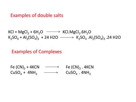 Coordination Chemistry Terminology Ppt