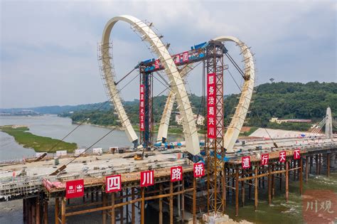 延时航拍，看彭山岷江大桥盛世花开四川在线