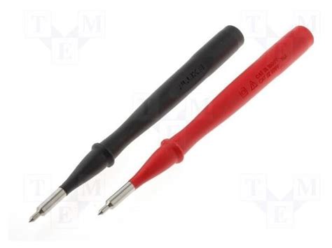 Fluke Tp4 Fluke Probe Tip 10a 1kv Red And Black Tip Diameter
