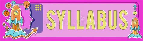 Handwriting Text Syllabus Business Concept A Summary Outline Of A Discourse Treatise Or Of