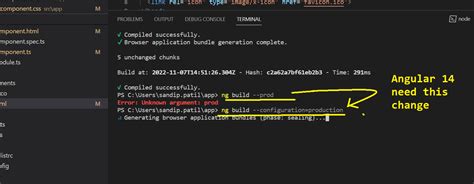 Angular 14 Option Prod” Is Deprecated Use Configurationproduction” Instead