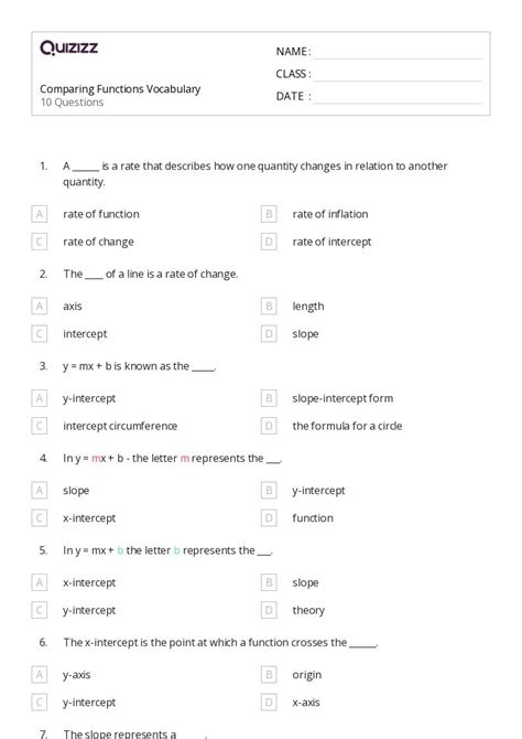 50 Comparing Length Worksheets For 7th Class On Quizizz Free And Printable