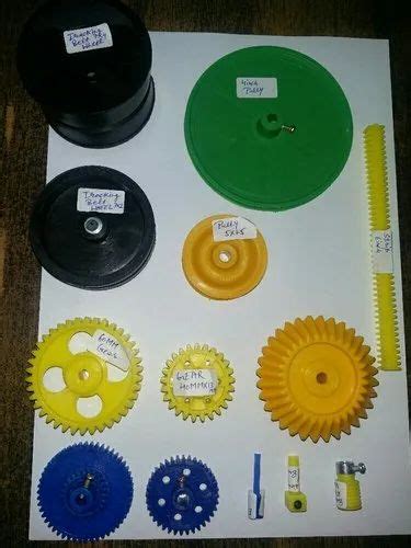 Motor Pulley Plastic Worm Gear And Pulleys For Robots For Projects At