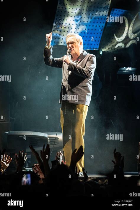 Leeds Uk 6th Mar 2020 Morrissey Starts His Latest Uk And European