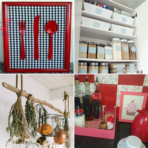 DIY ideias criativas e econômicas para decorar e organizar a cozinha Casinha Arrumada