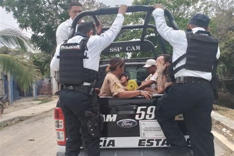 Detienen A Ocho Personas Acusadas De Robo En Escárcega Poresto